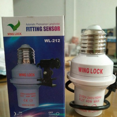 Jual FITING SENSOR WING LOK E27 WL212 | Shopee Indonesia