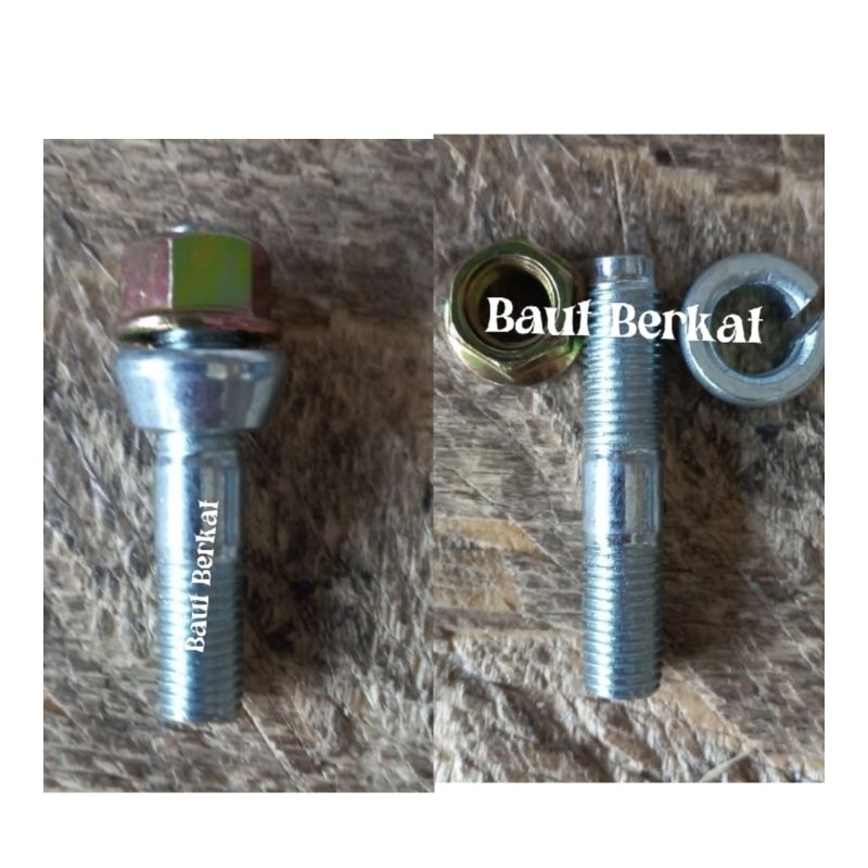 Jual baut nap dyna 130ht baut as roda rino 14b ht125 ht130 dutro baut ...