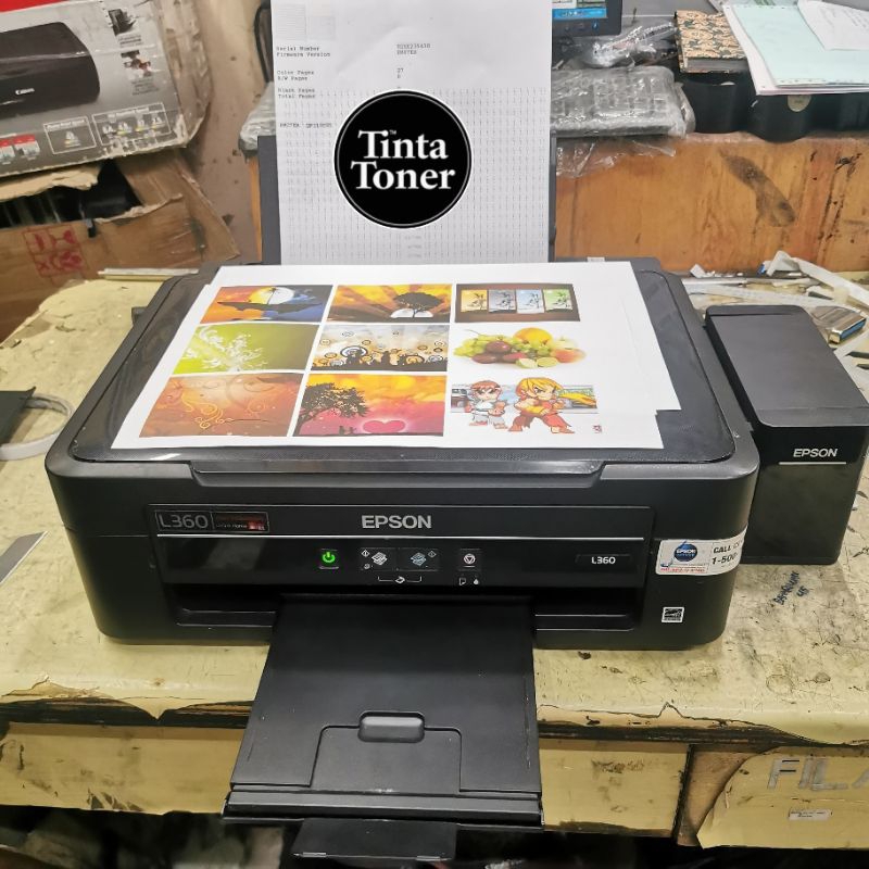 Jual Epson L360 print scan copy multifingsi plus tinta 1 shet | Shopee ...