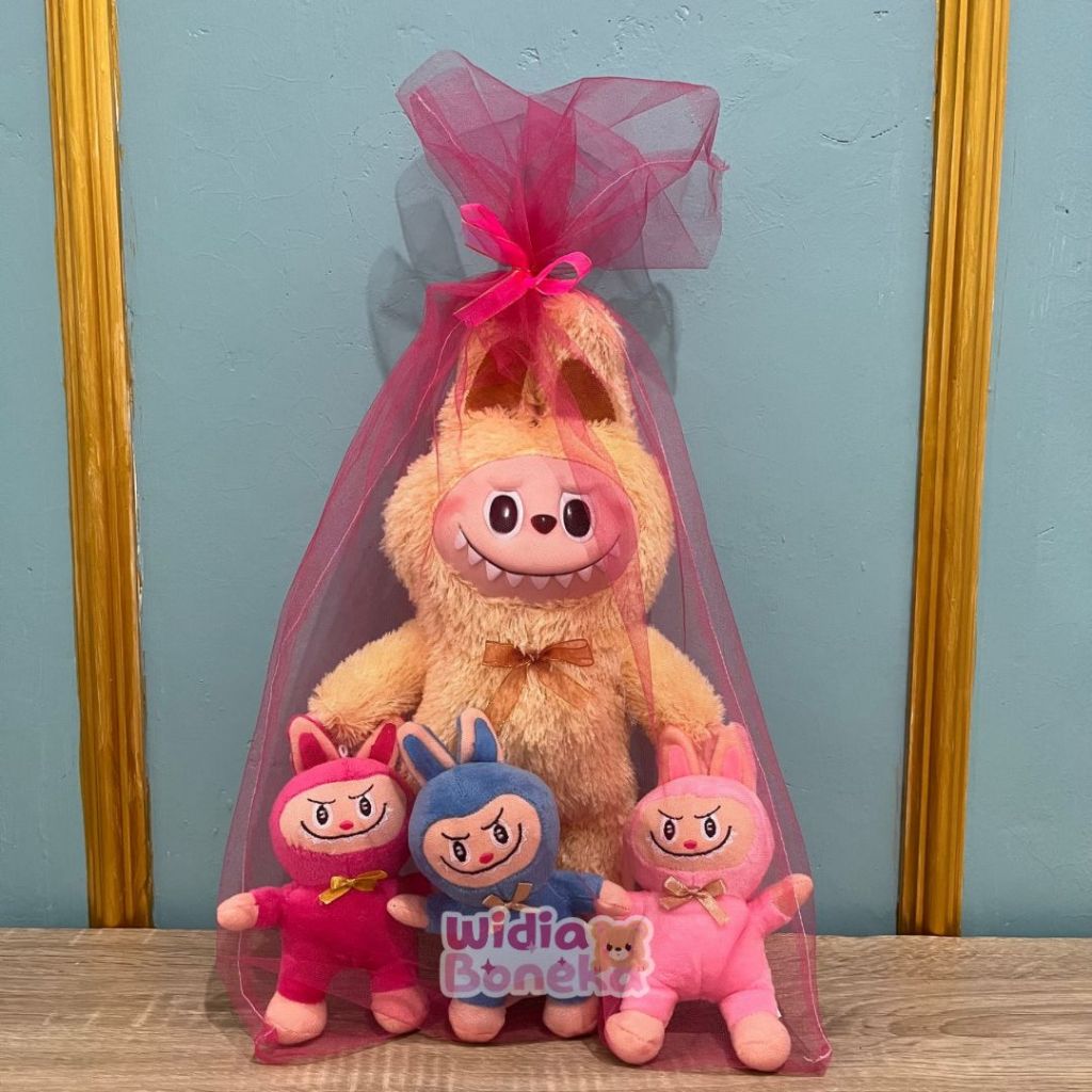 Jual boneka labubu, paket boneka labubu beranak, induk boneka labubu ...