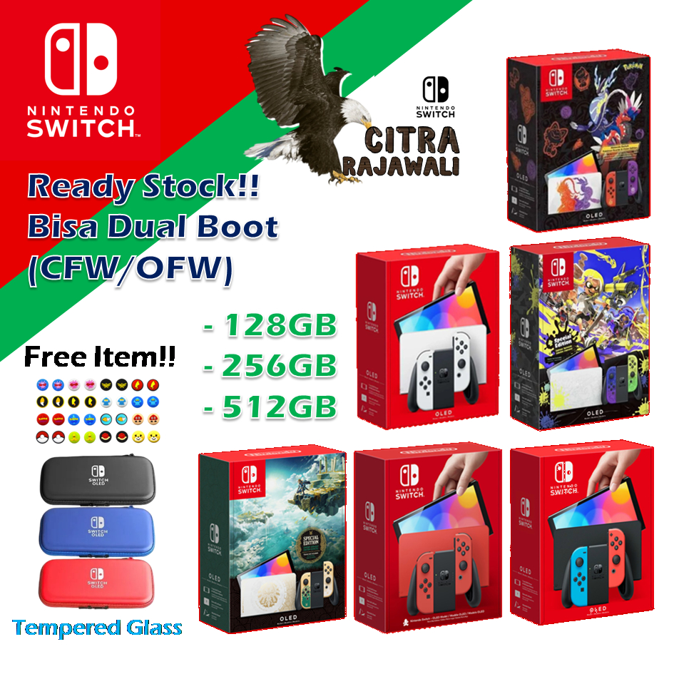 Jual NINTENDO SWITCH OLED CFW FULL GAME STANDARD NEON/LIMITED EDITION | Shopee Indonesia