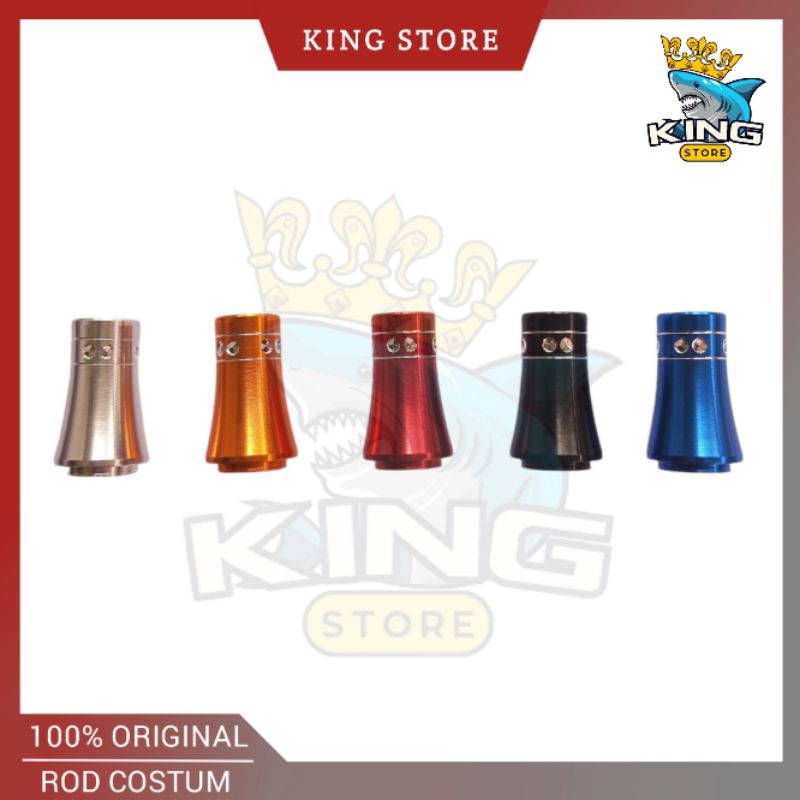 Jual KING* Lip Tube Model kerucut Untuk Reelseat uk 15-16 | Shopee ...
