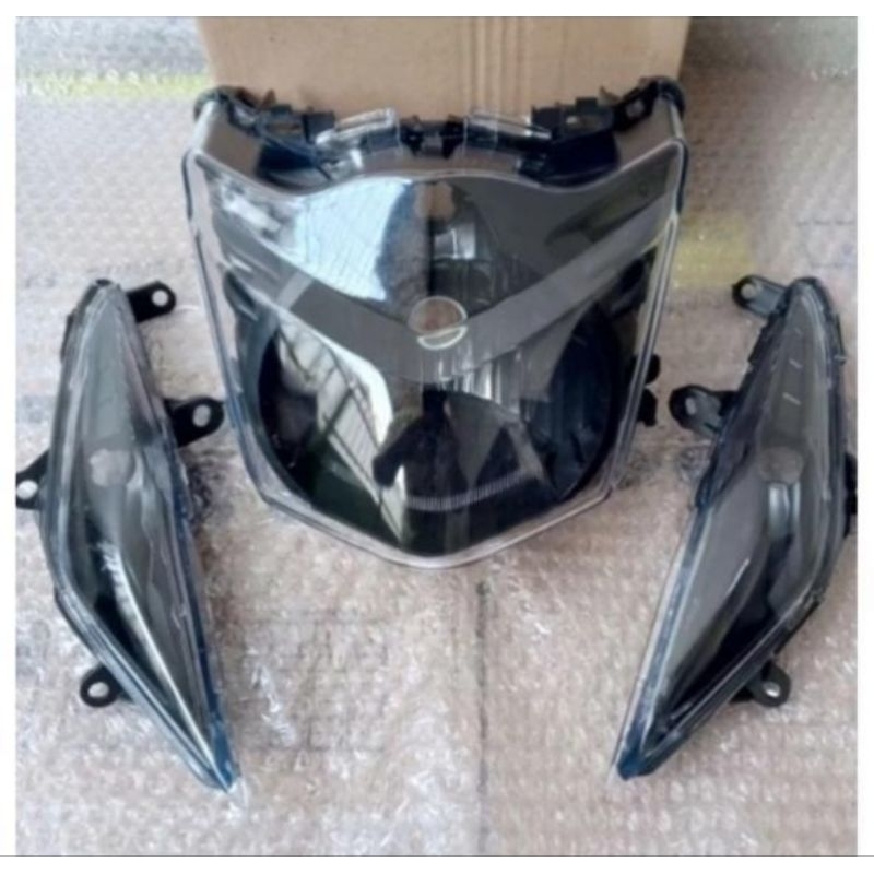 Jual Reflektor Lampu Depan Plus Sen Depan Beat Karbu Beat Lama Full ...
