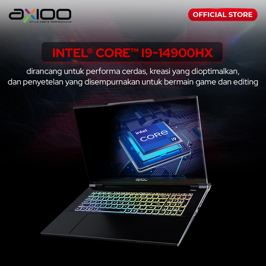 Jual Gaming Axioo Pongo MONSTER X Intel Core i9-14900HX/32GB/2TB/RTX ...