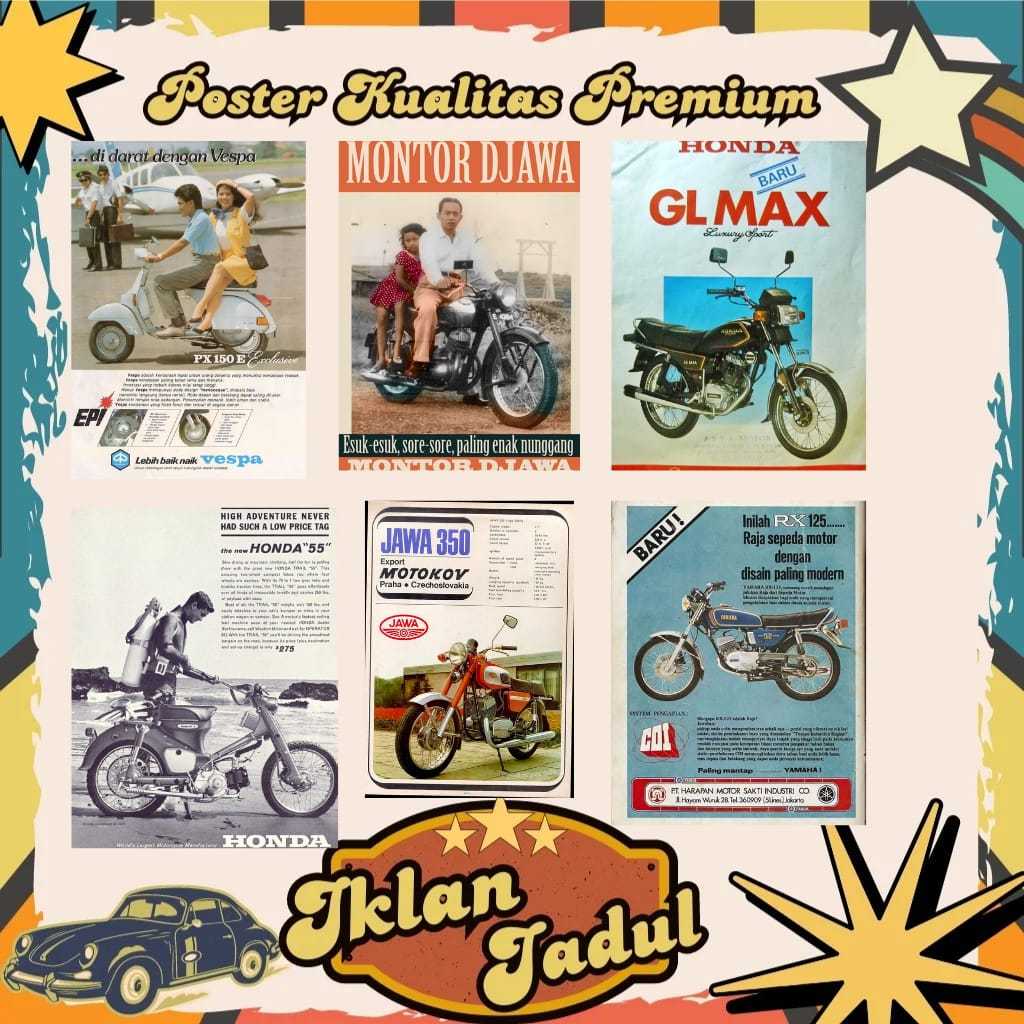 Jual poster iklan jadul premium | Shopee Indonesia