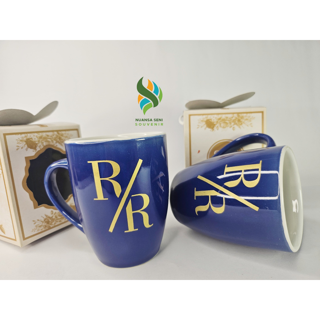 Jual Souvenir Exclusive Mug Corel Keramik Gagang Warna Tumbler Minum ...