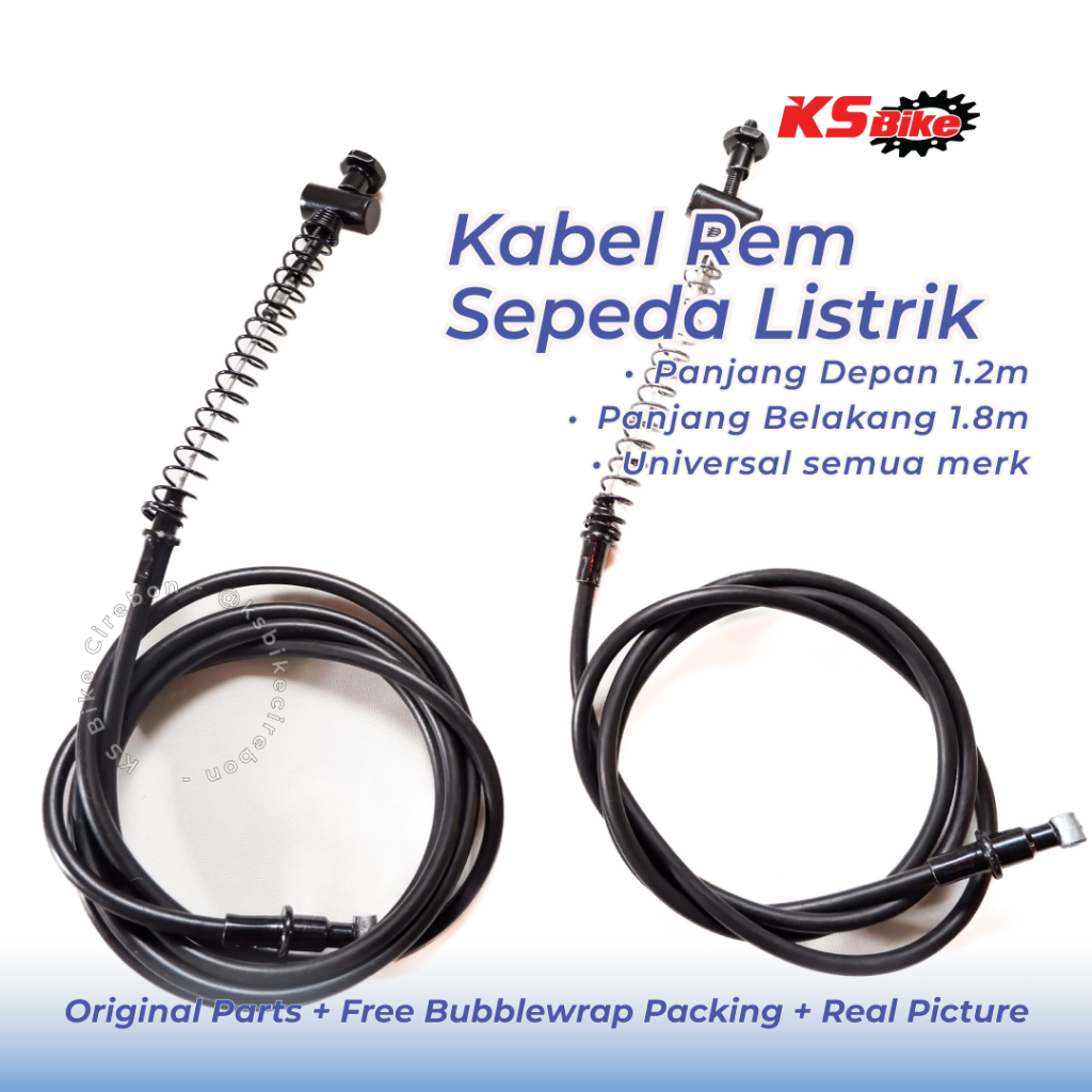Jual Kabel Rem Sepeda Listrik E-Bike PIN Depan & Belakang | Kabel ...