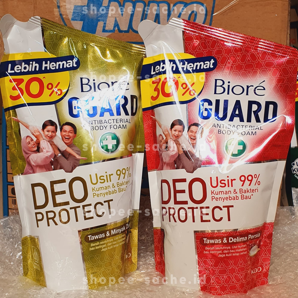 Jual Biore Guard Body Foam DEO PROTECT Sabun Mandi Cair 800mL Refill ...