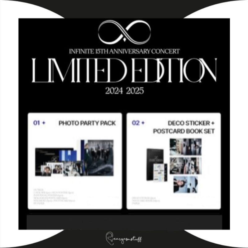 Jual INFINITE 15TH ANNIVERSARY CONCERT LIMITED EDITION 2024 OFFICIAL MD ...