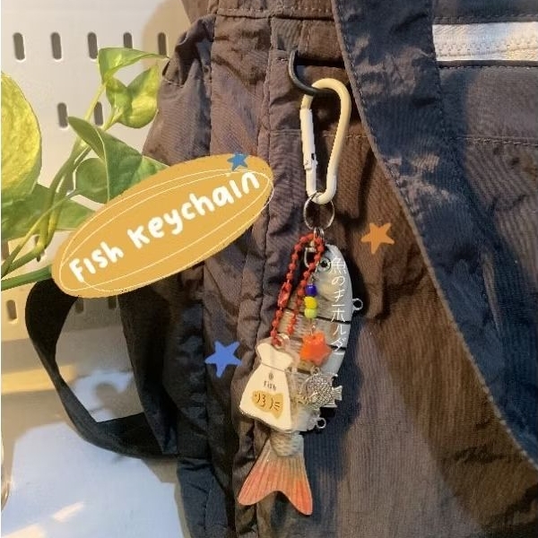 Jual gantungan Tas | fish keychain | gantungan ikan | gantungan kunci ...