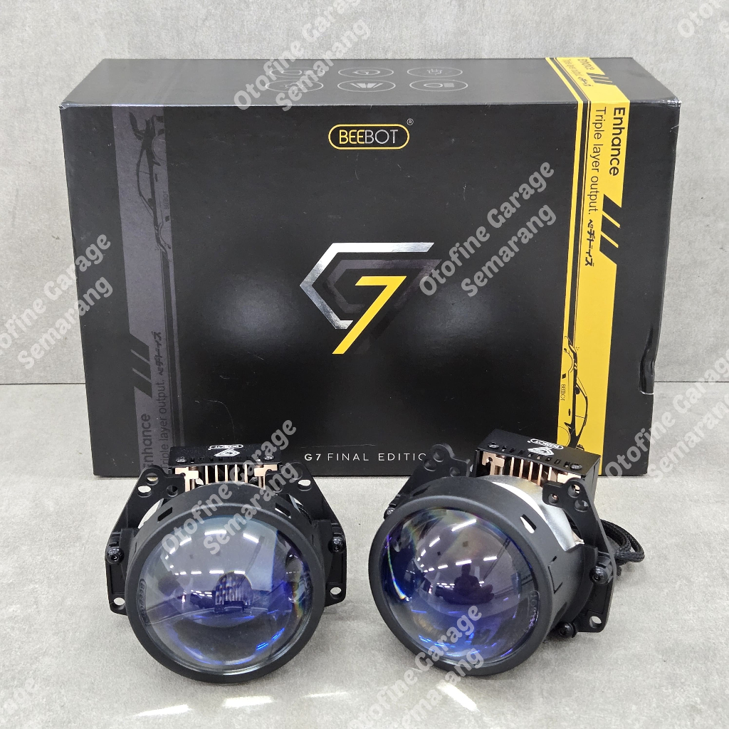 Jual Projector Headlamp Beebot G7 Final Edition, 3inch Bi-Led, Hi-Low ...