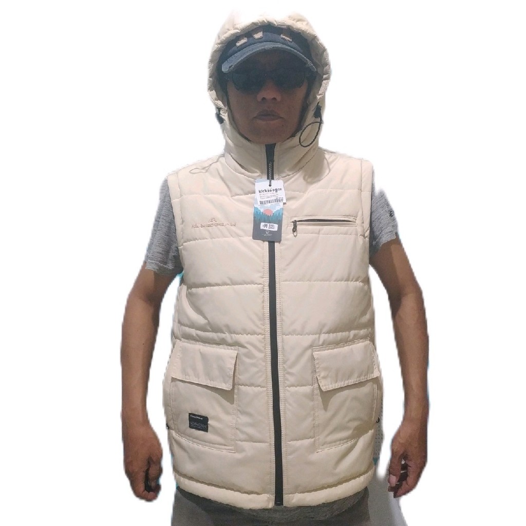 Jual rompi motor distro hoodie KICKZOOGAR krem | Shopee Indonesia