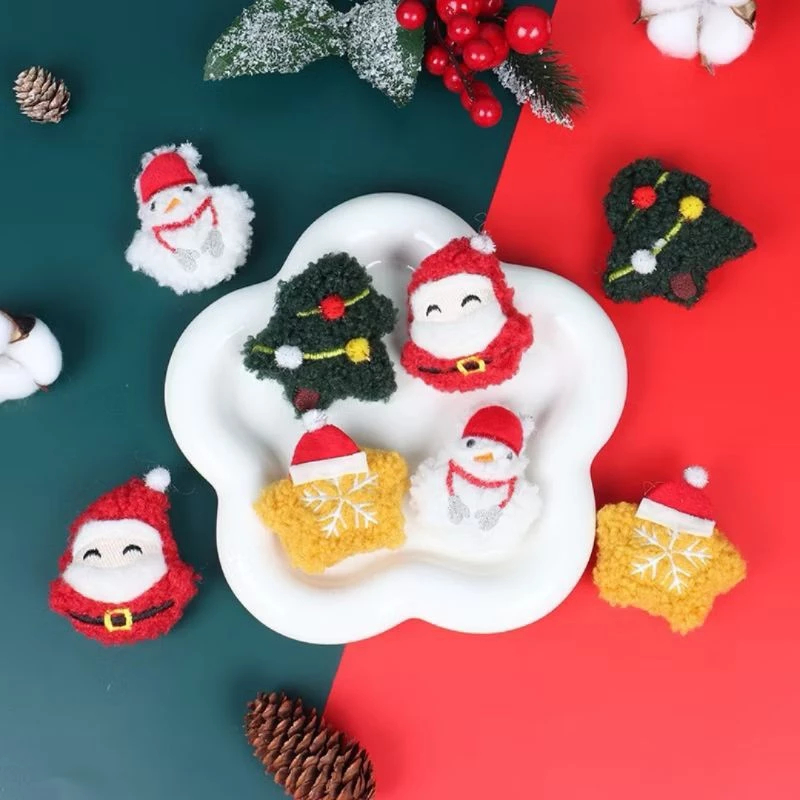 Jual DYpack BROSS BONEKA NATAL LUCU | Aksesori Santa Claus & Rudolf ...