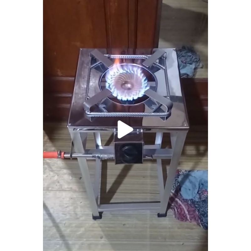 Jual Kompor gas lamongan besi stenlist satu tungku api besar plus ...