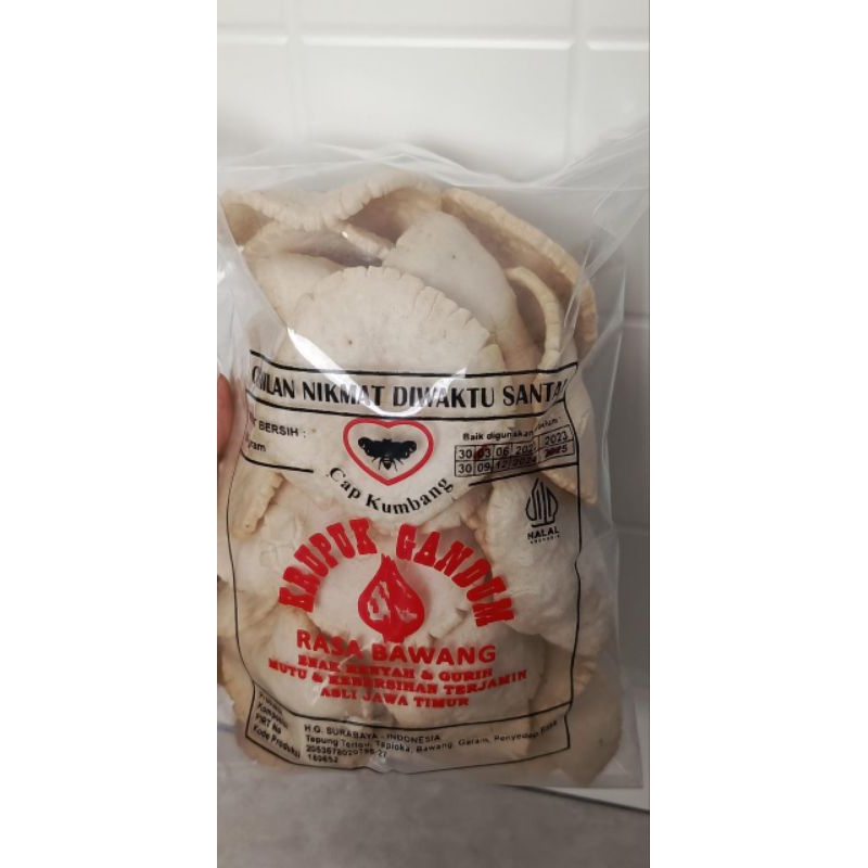Jual Cap Kumbang, Kerupuk Gandum Rasa Bawang 100gr | Shopee Indonesia