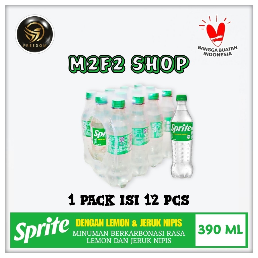 Jual Sprite Original Minuman Bersoda Botol Plastik Pet - 390 ml ...