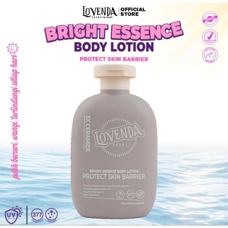 Jual LOVENDA BRIGHT ESSENCE BODY LOTION 200ml | Shopee Indonesia