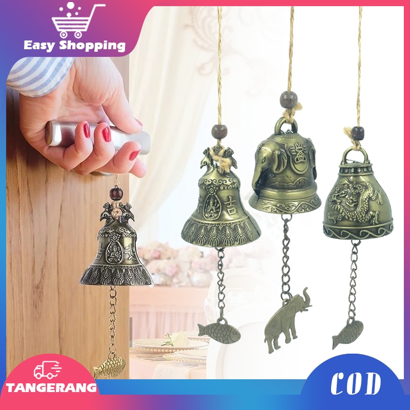 Jual Lonceng Angin Fengshui Keberuntungan Lonceng Angin Logam Wind ...