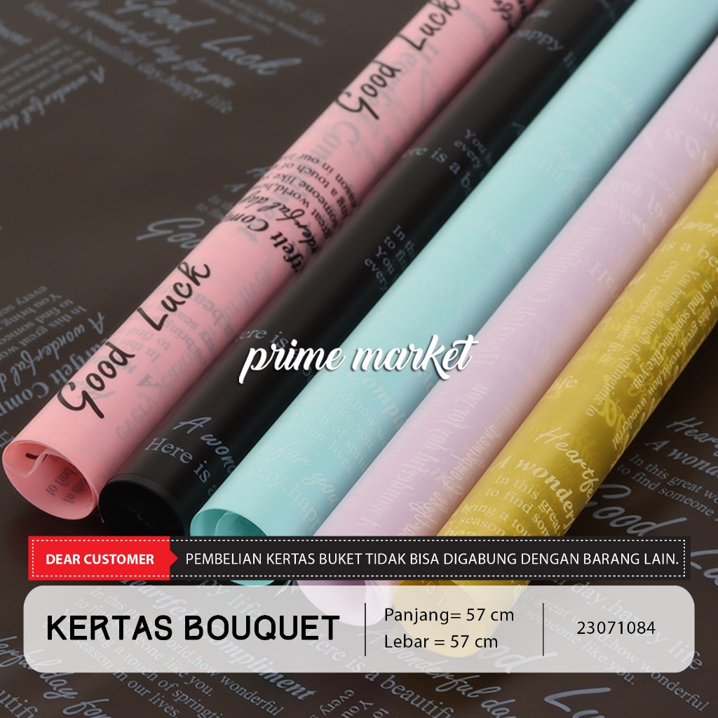 Jual Kertas Buket Bunga Kertas Cellophane Buket Kertas Bucket Kertas ...