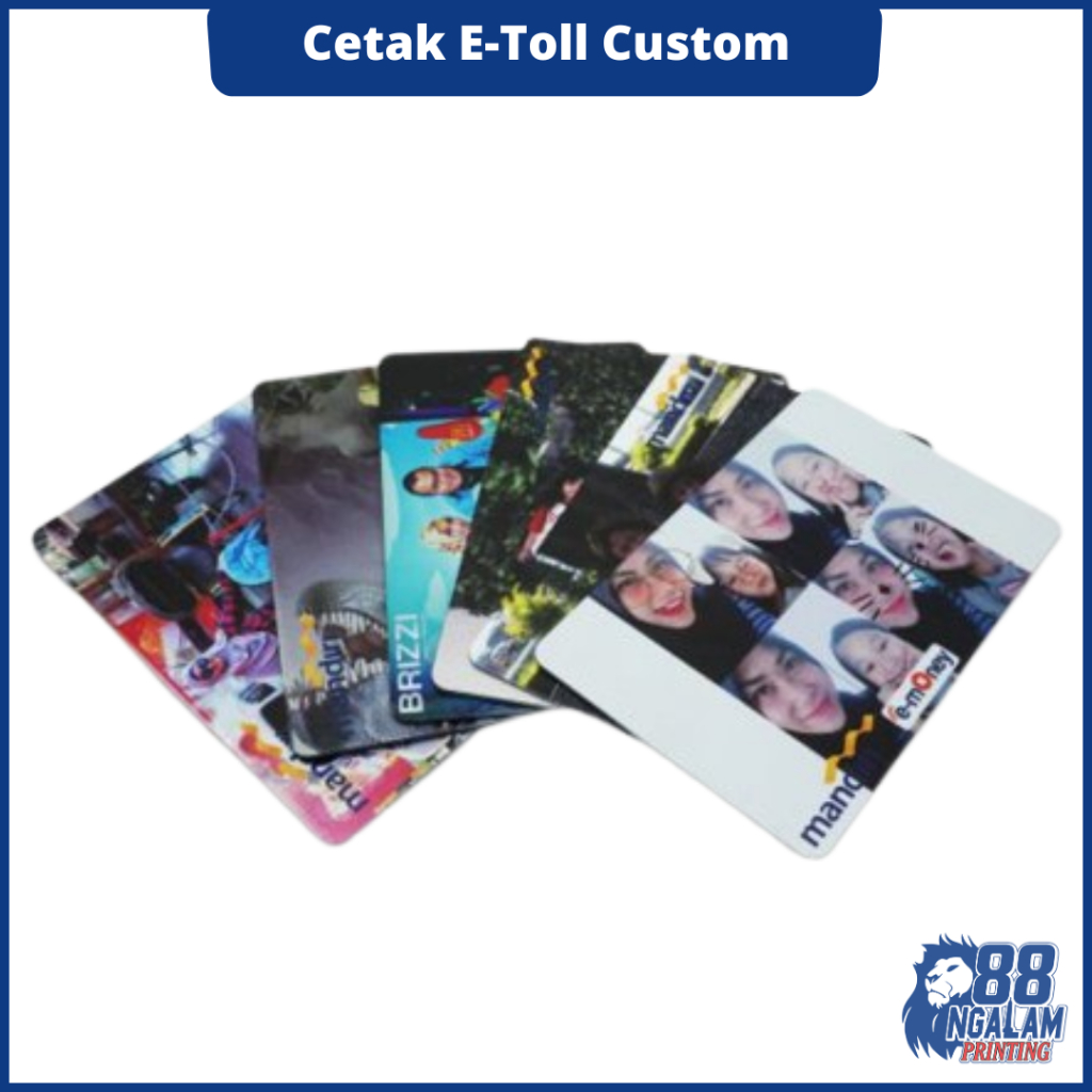 Jual Cetak Kartu E-Toll Custom / Custom Kartu My Pertamina / Custom ...