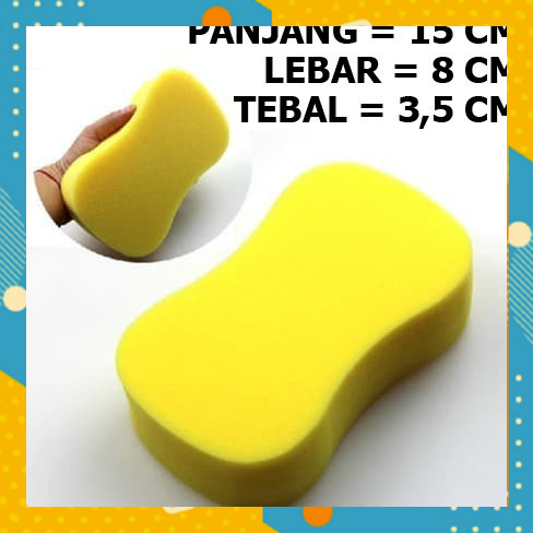 Jual Spons Cuci Mobil Busa Sponge Cuci Mobil Foam Sabun HW0707A2 ...