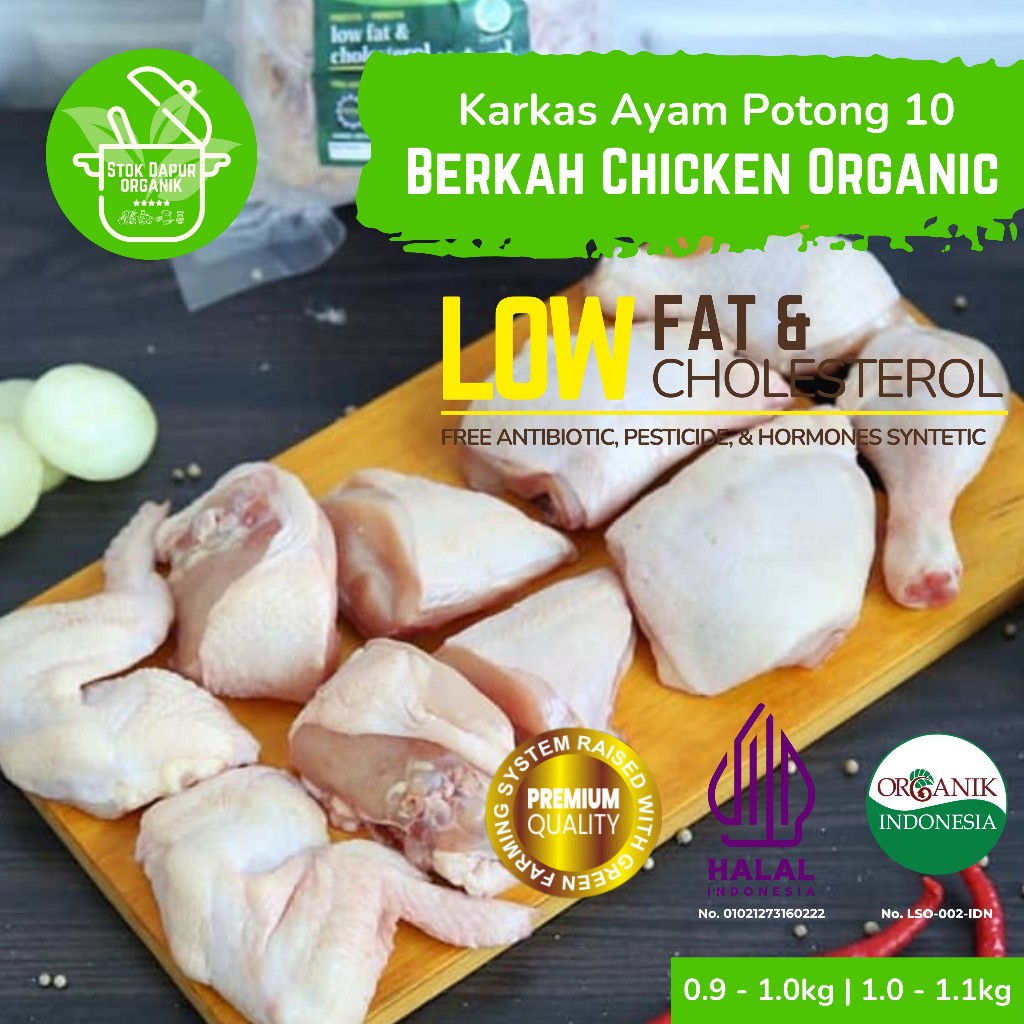 Jual Berkah Chicken Karkas Ayam Broiler Organik Prebiotik Segar Beku ...