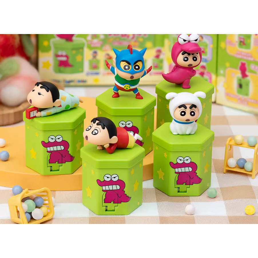 Jual LDCX x Crayon Shinchan - Candy Dispenser Machine Chocobi Series ...
