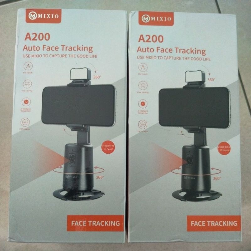 Jual MIXIO A200 Auto Face Tracking Gimbal Handphone Stabilizer 360 ...