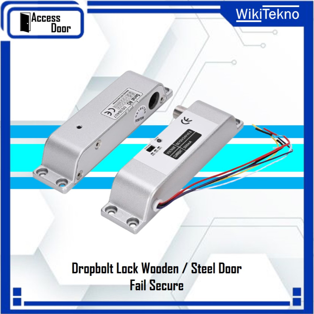 Jual Dropbolt Lock Fail Secure - Electric Drop Bolt Pntu Kayu / Besi ...