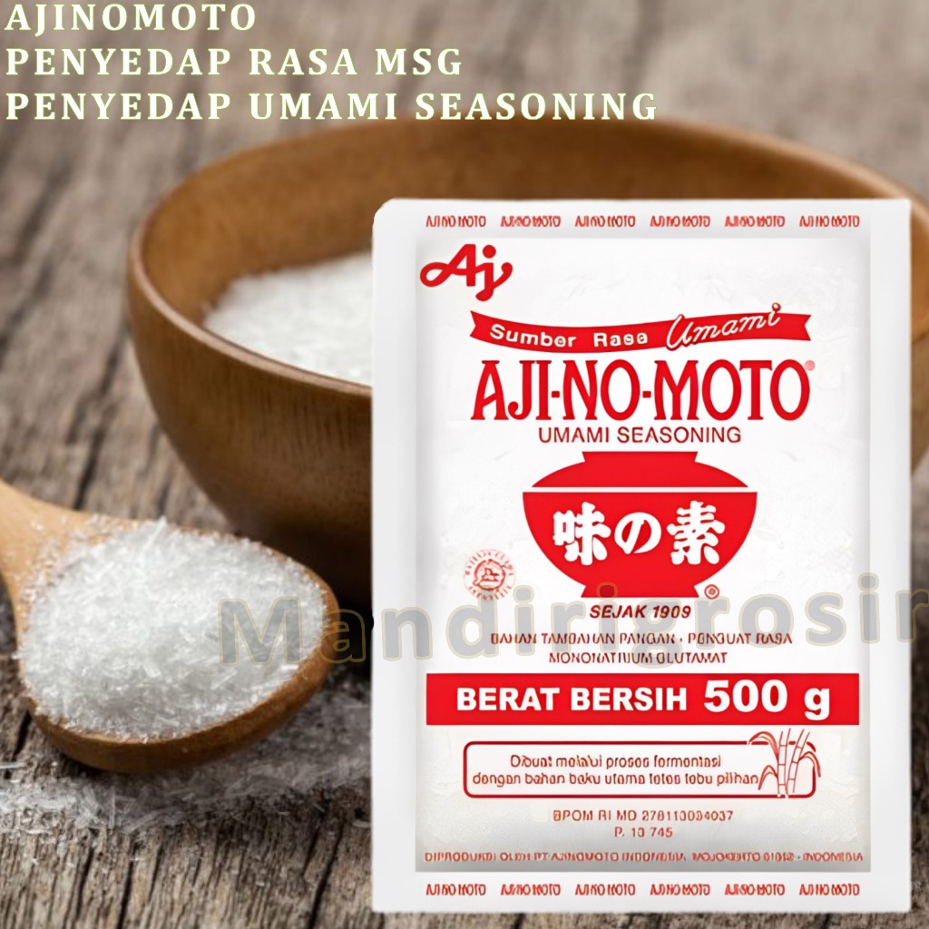 Jual Penyedap Rasa Msg * Ajinomoto * Penyedap Umami Seasoning * 500gr ...