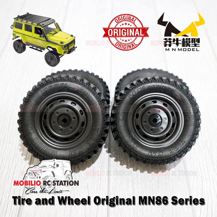 Jual Tire Wheels Ban Roda Part Original RC Crawler 1:12 MN86 MN86KS ...