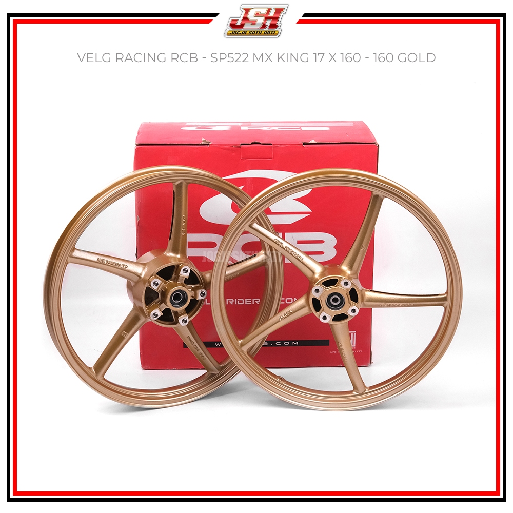 Jual Velg Pelak Pelek Set Racing RCB SP522 Palang 5 Ring 17 160 160 MX ...