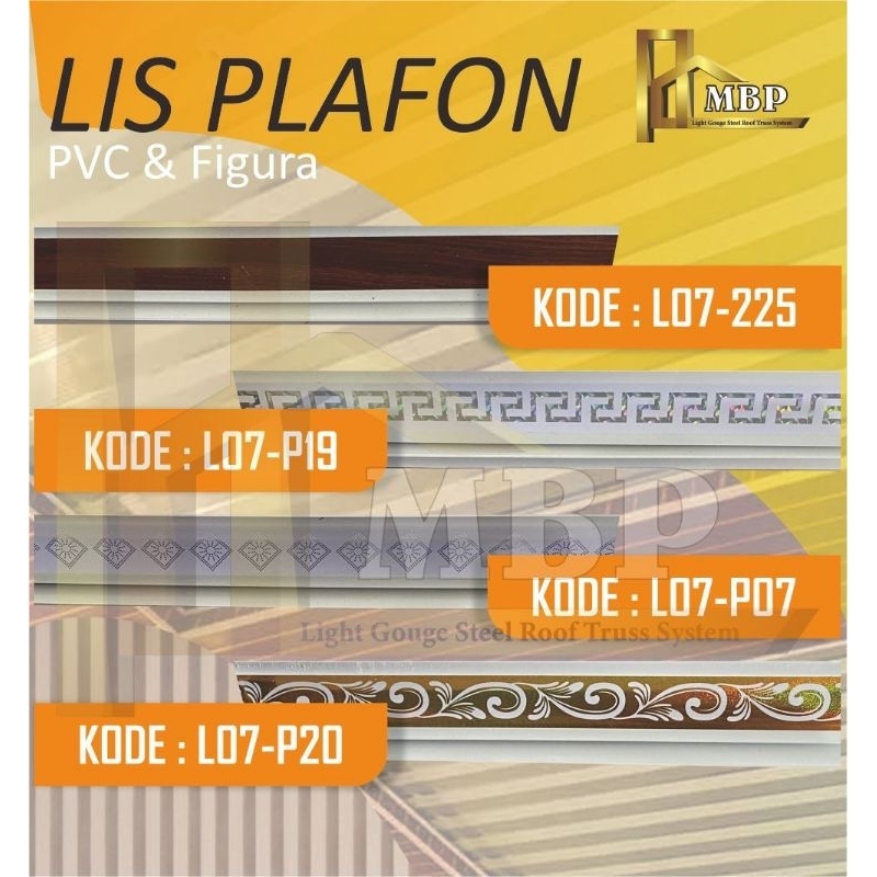 Jual Lis Plafon PVC & Lis Figura | Shopee Indonesia
