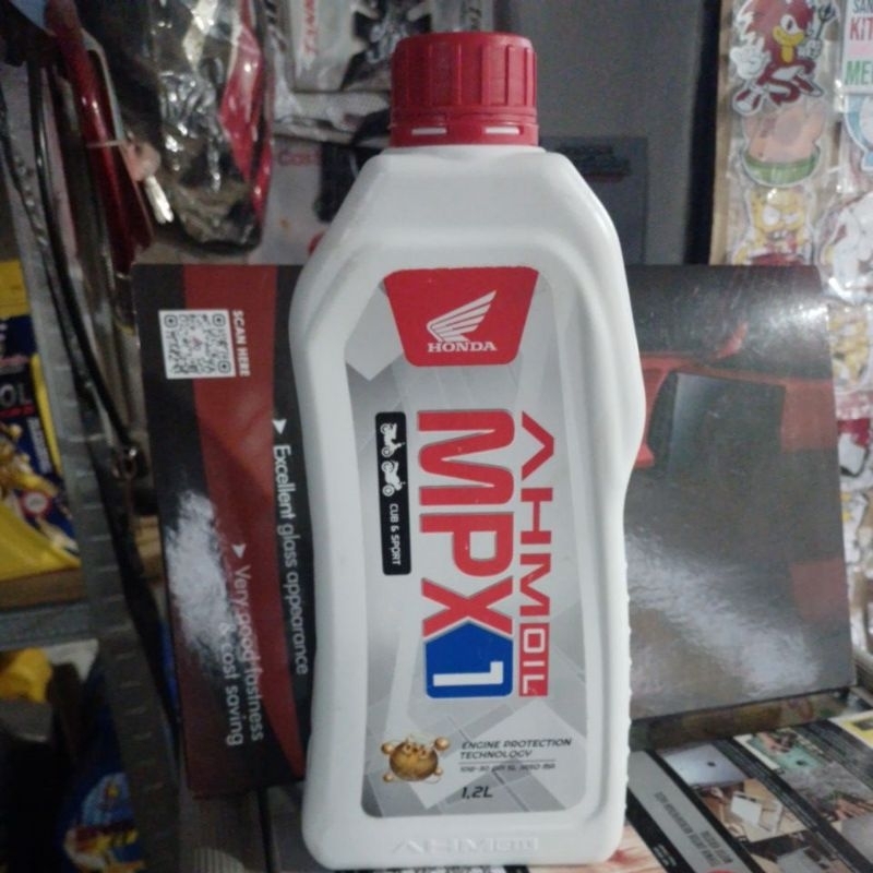 Jual oli motor sonic cbr supra gtr ahm mpx 1 1,2 Liter asl100%original | Shopee Indonesia