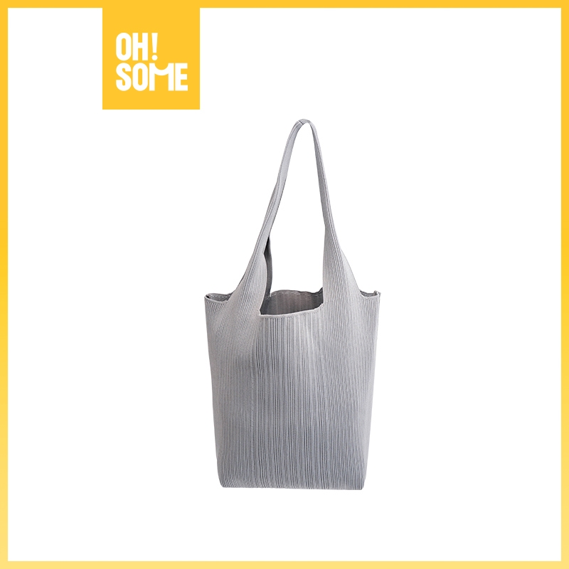 Jual OHSOME Tas Shoulder Braiding Bag Rajut Premium Wanita Korea ...