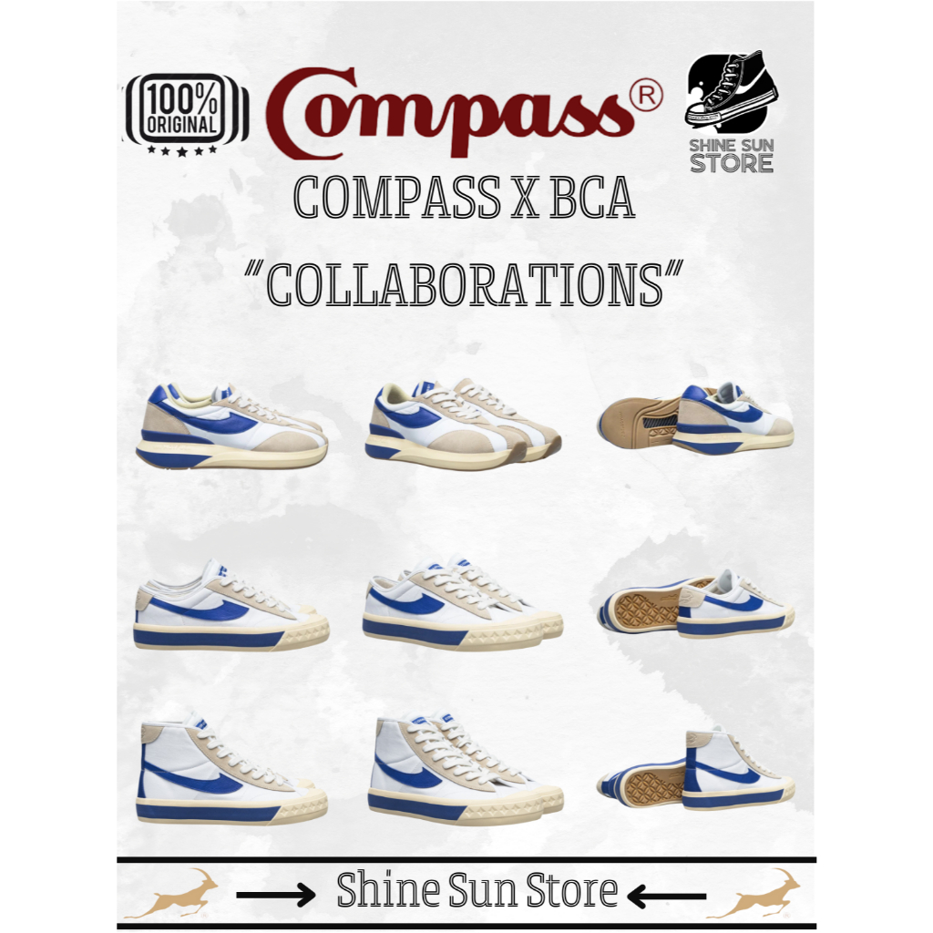 Jual [ORIGINAL] Sepatu Compass Retrograde Low // High // Velocity BCA ...