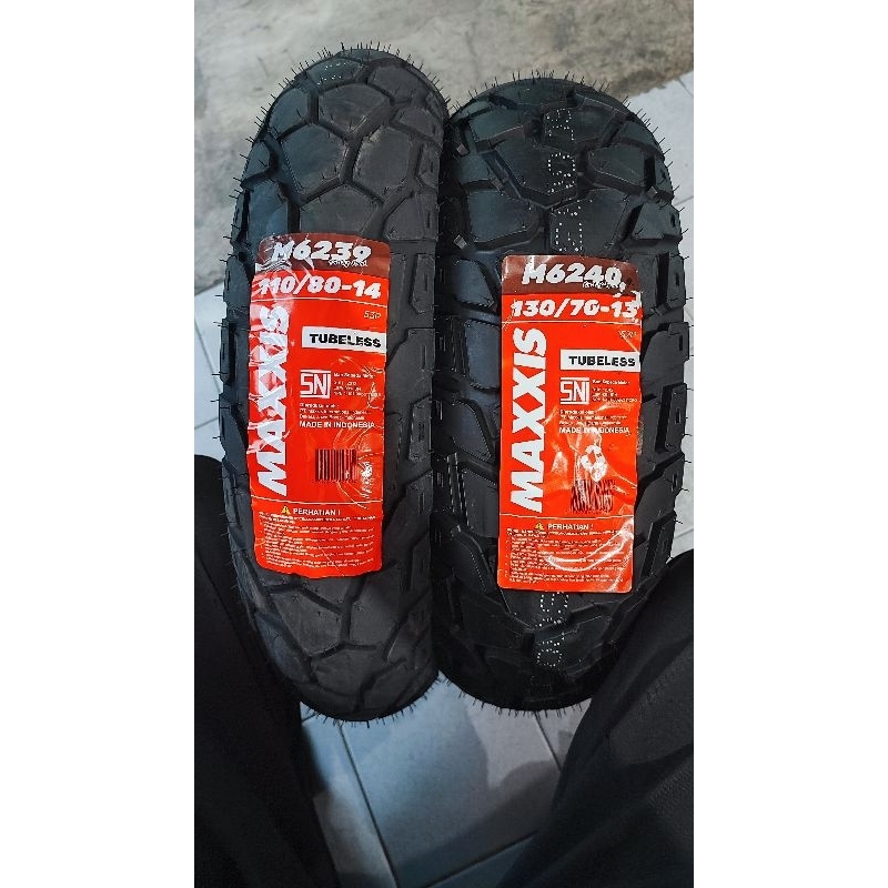 Jual ( PAKET 2 BAN ADV/ PCX160 ) MAXXIS HONDA ADV M6239/40 ON/0FF 110/ ...