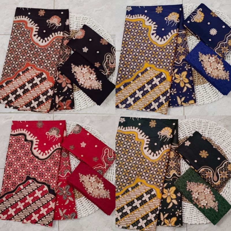 Jual Kain Batik Katun Motif Bintang Kain Jarik Kain Bahan Kain Batik ...