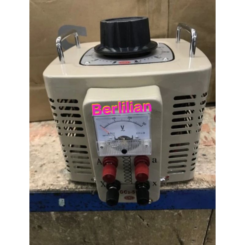 Jual Transformer Slide Regulator OKI 5000W 5kVA / slide regulator oki ...