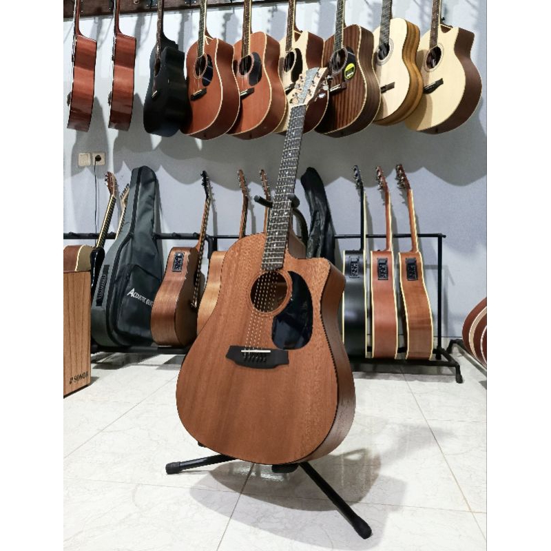 Jual gitar akustik model ibanes,, kelas premium,, tanam besi doble ...