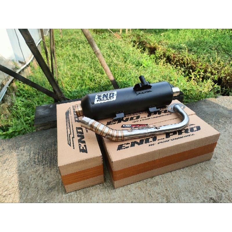 Jual KNALPOT MONCONG SHIJIRO EN2 VARIO BEAT INLET 38 | Shopee Indonesia