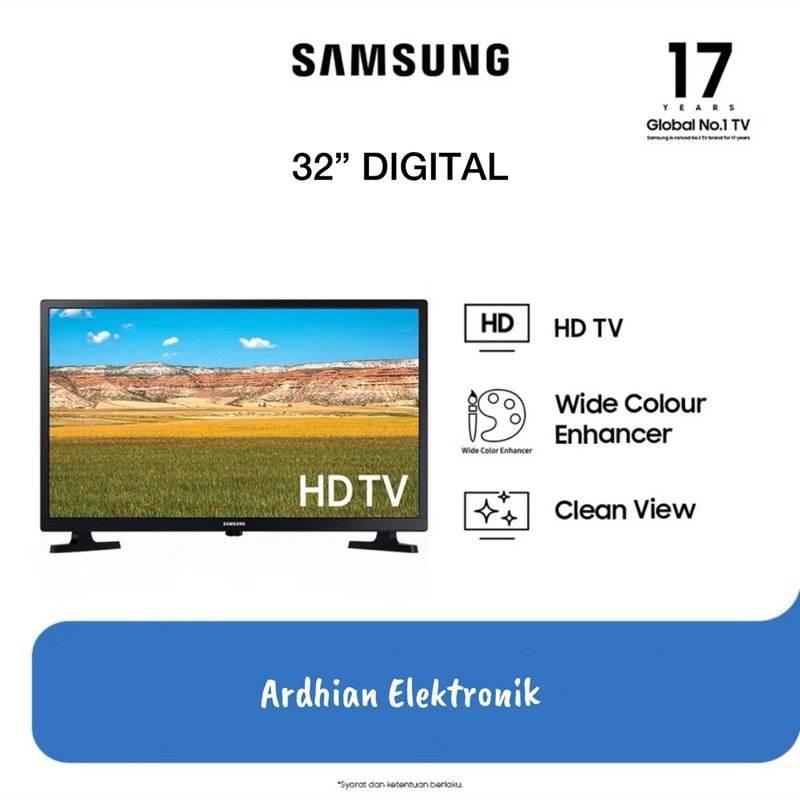 Jual TV LED SAMSUNG 32" Inch UA32T4003 DIGITAL | Shopee Indonesia