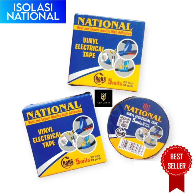 Jual ISOLASI NATIONAL / PAJERO ISOLASI LEM LAKBAN LISTRIK VINYL ...