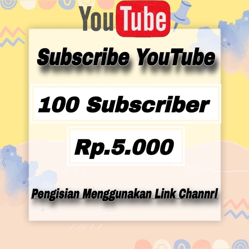Jual PROMO 1000 SUBSCRIBER YOUTUBE TERMURAH UNTUK MONETISASI | Shopee Indonesia