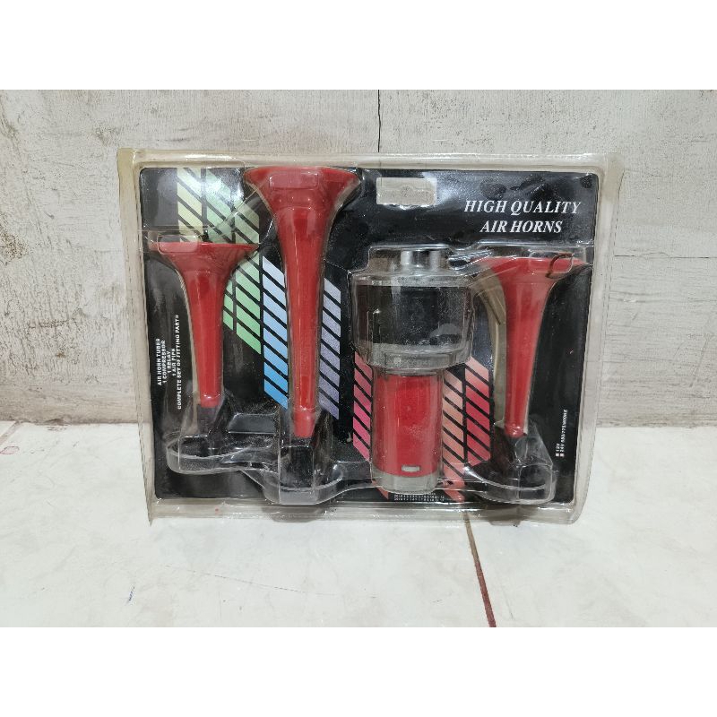 Jual Klakson horn sirene trompet terompet 3 corong mobil bus truck ...
