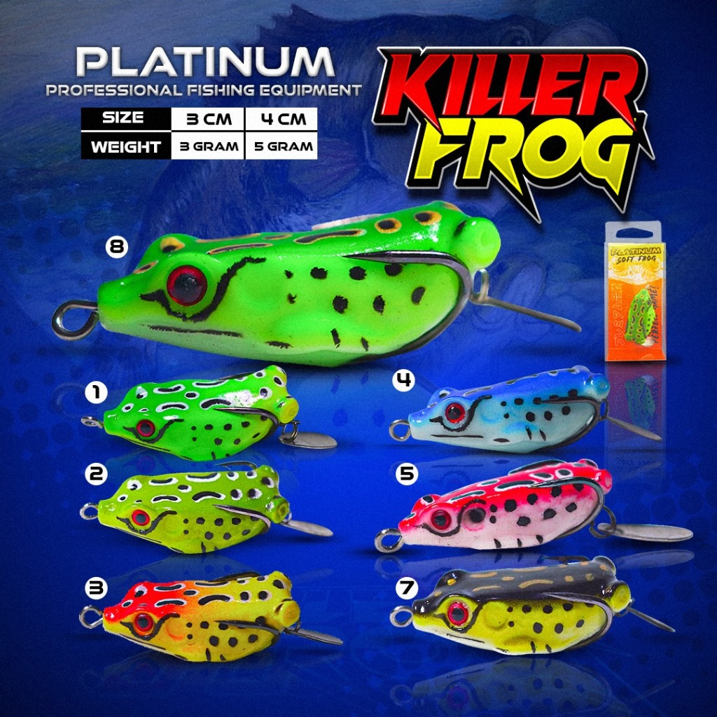 Jual UMPAN KODOK PLATINUM KILLER FROG | Shopee Indonesia