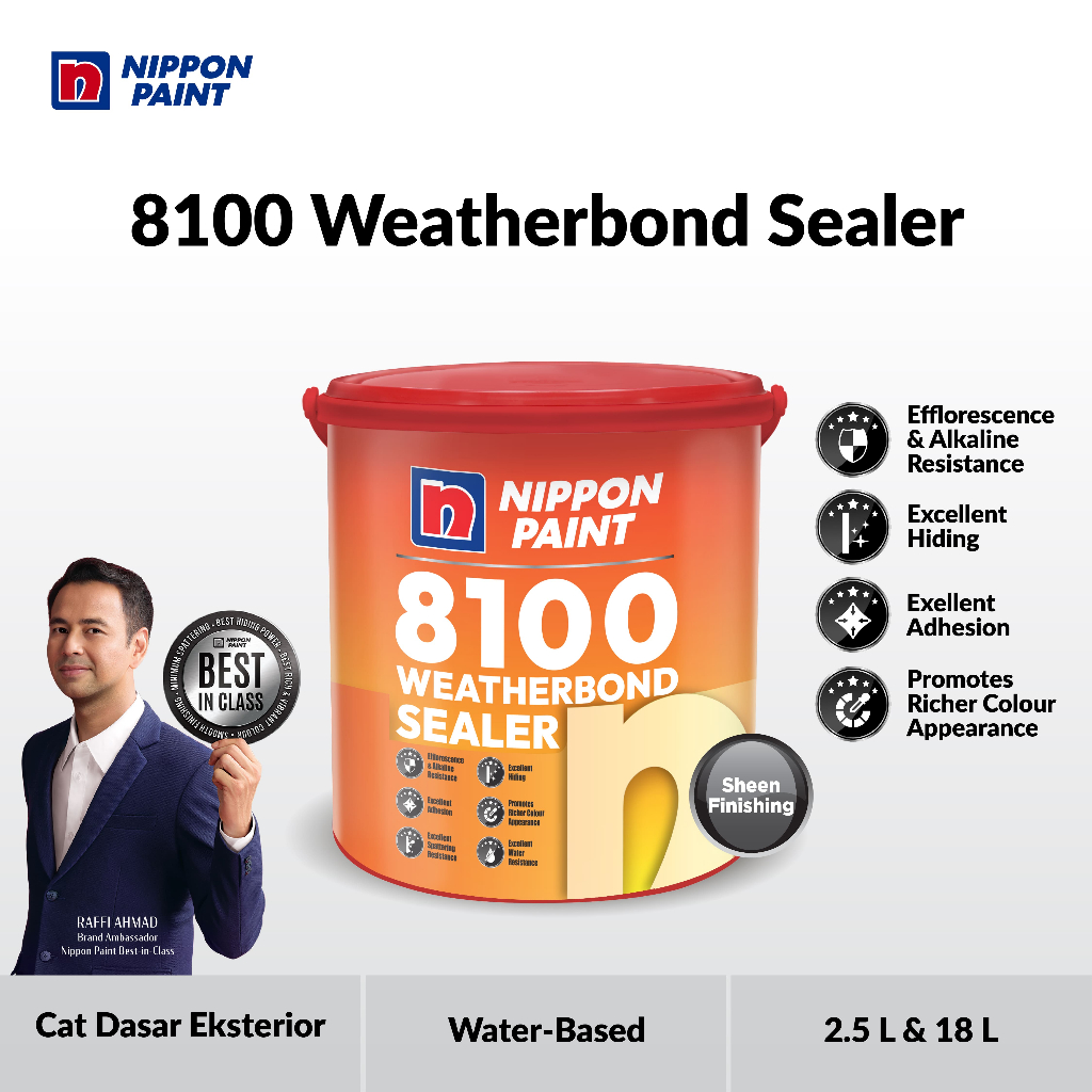 Jual NIPPON 8100 WEATHERBOND SEALER - 18 L- CAT DASAR DINIDING ...
