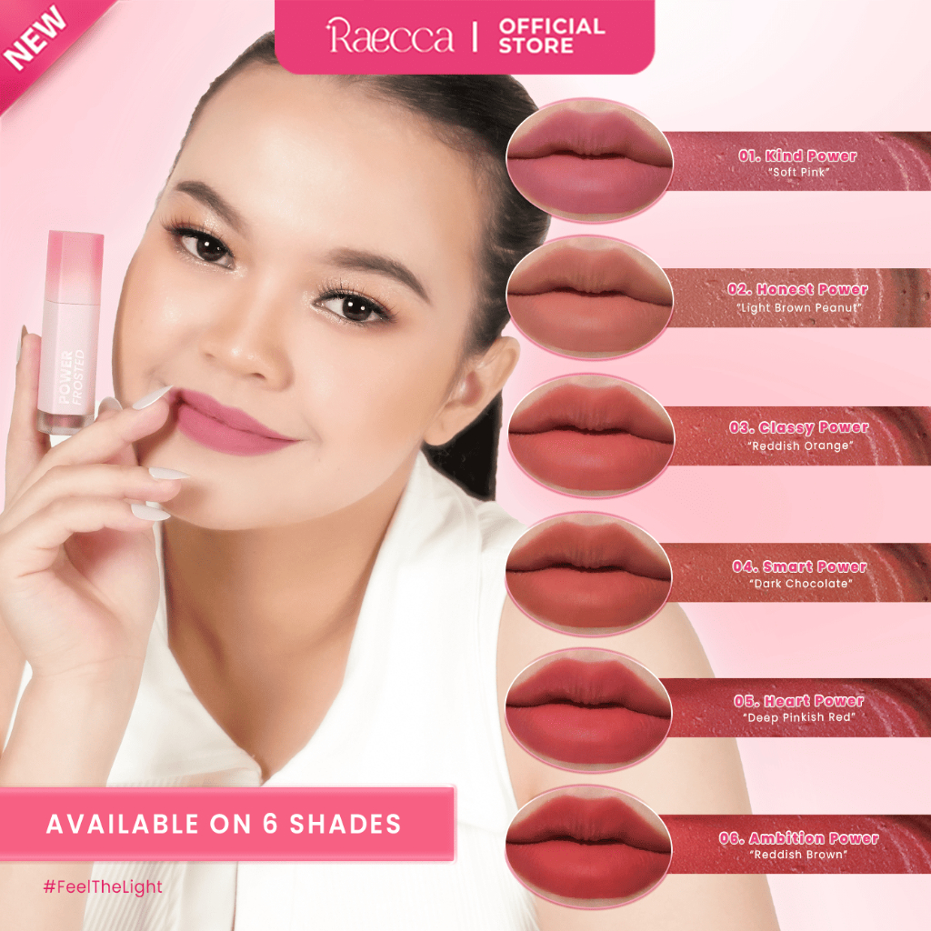 Jual [Exclusive Promo] Raecca Power Frosted Velvet Matte | Shopee Indonesia