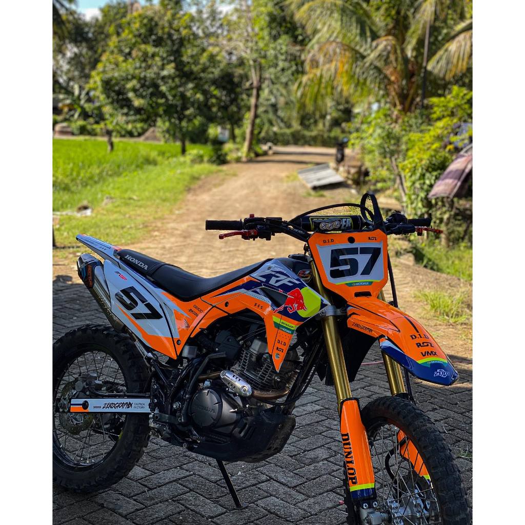 Jual DECAL STIKER CRF CUSTOM FULL BODY CUSTOM DESAIN | Shopee Indonesia