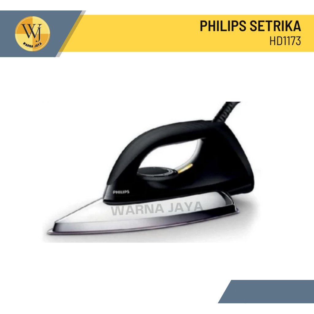 Jual Philips Setrika Kering HD1173, Ceramic 4 Lapis, Anti-Lengket ...